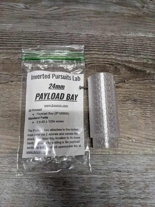 24mm Payload Bay | Inverted Pursuits Lab