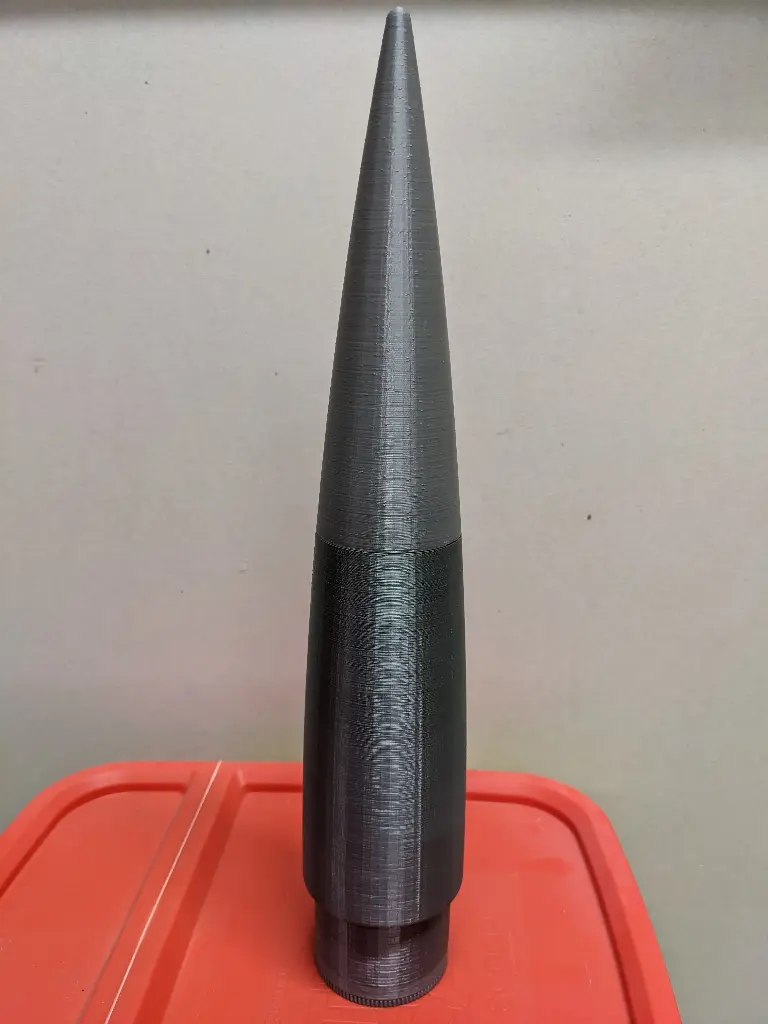 54mm Nose Cone with Integrated Electronics Sled | Inverted Pursuits Lab